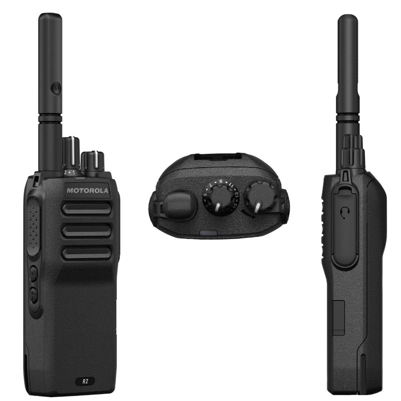 Motorola AAH11JDC9JC2AN MOTOTRBO R2 Analog VHF Portable 2-Way Radio